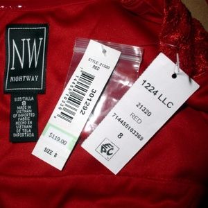 Night Way Collections | Dresses | Night Way Nwt Glitter Venise Lace ...